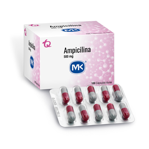 Drogas S&S - AMPICILINA 500 MG MK CAJA X 100 CAPS