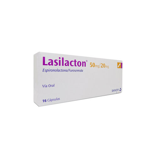 Drogas S&S - LASILACTON 50/20 MGS CAJA X 16 CAPS