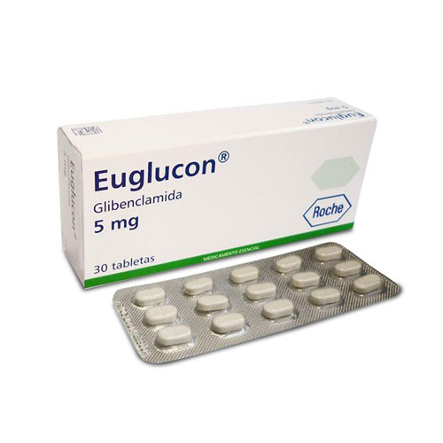 Drogas S&S - EUGLUCON 5 MG CAJA X 30 TABS