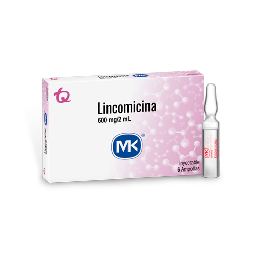 Drogas S&S - LINCOMICINA 600 MGS MK CAJA X 6 AMPS