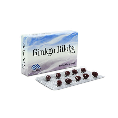 Drogas S&S - GINKGO BILOBA 40 MG COLMED CAJA X 20 CAPS