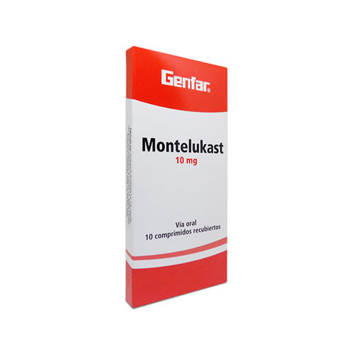 Drogas S&S - MONTELUKAST 4 MG AMER.GEN. CAJA X 10 TABS
