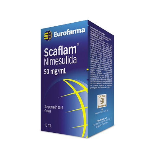 Drogas S&S - SCAFLAM GOTAS 50 MG FCO X 15 ML