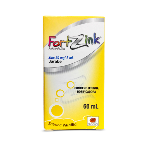 Drogas S&S - FORTZINK JBE 20 MG/5 ML FCO X 60 ML