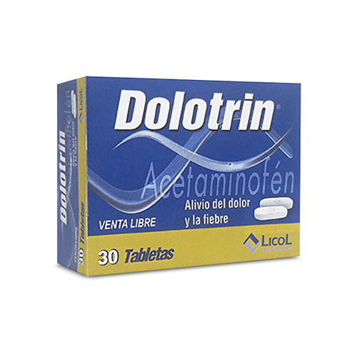 Drogas S&S - DOLOTRIN 325 MG CAJA X 30 TABS
