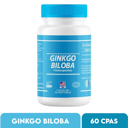 Drogas S&S - GINKGO BILOBA 80 MG COMERLAT FCO X 60 CAPS