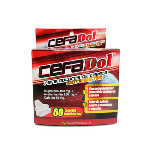 Drogas S&S - CEFADOL CAJA X 60 TABS