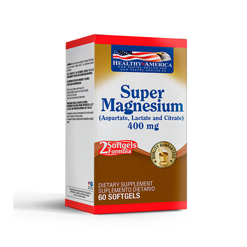 Drogas S&S - SUPER MAGNESIUM 400 MG HEALTHY FCO X 100 CAPS