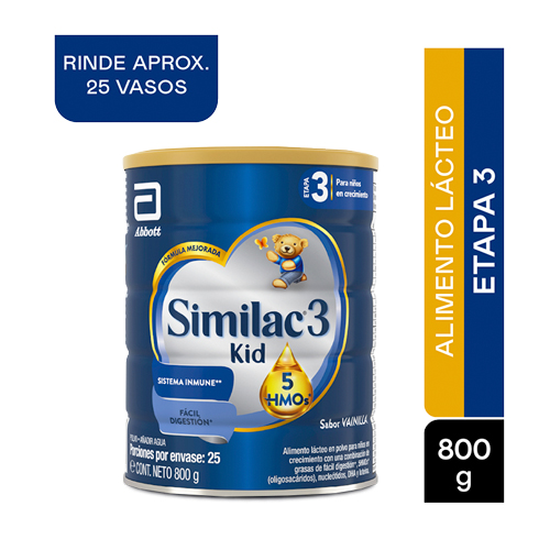 Drogas S&S - SIMILAC 3 KID 5HMO LATA X 800 GR