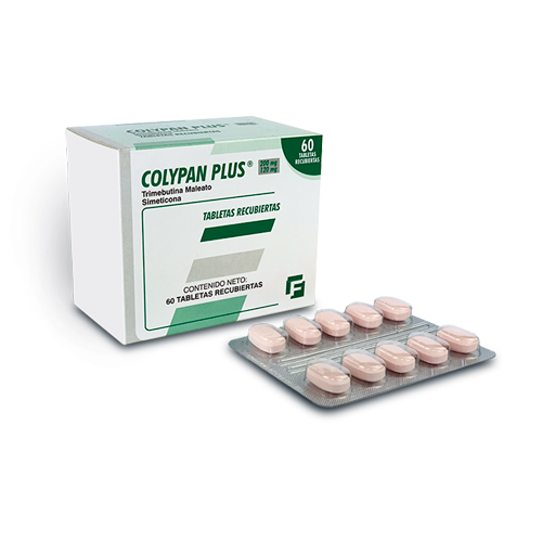Drogas S&S - COLYPAN PLUS 200/120 MG CAJA X 60 TABS